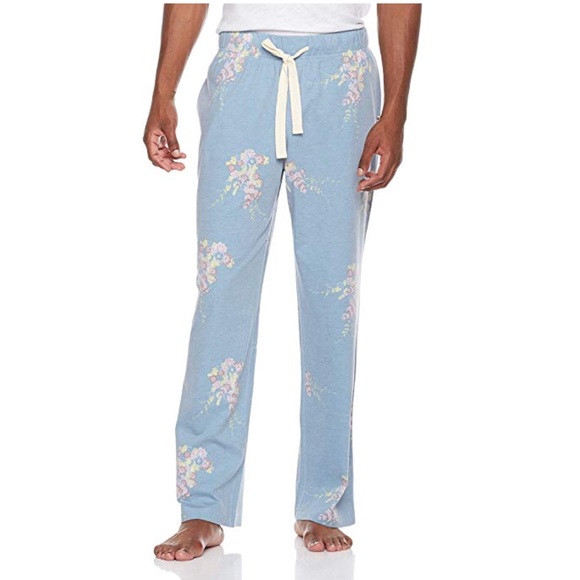 Boutique | Pants | Mens Soft Cotton Floral Jersey Lounge Sweatpants ...